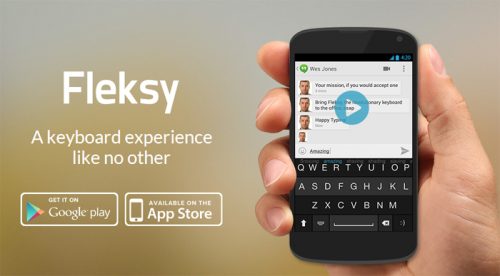 Fleksy, la mejor alternativa al teclado de android