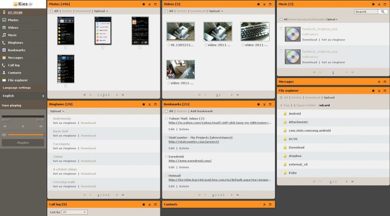 Kies Air, envía archivos de tu PC a tu Android de manera rápida y cómoda