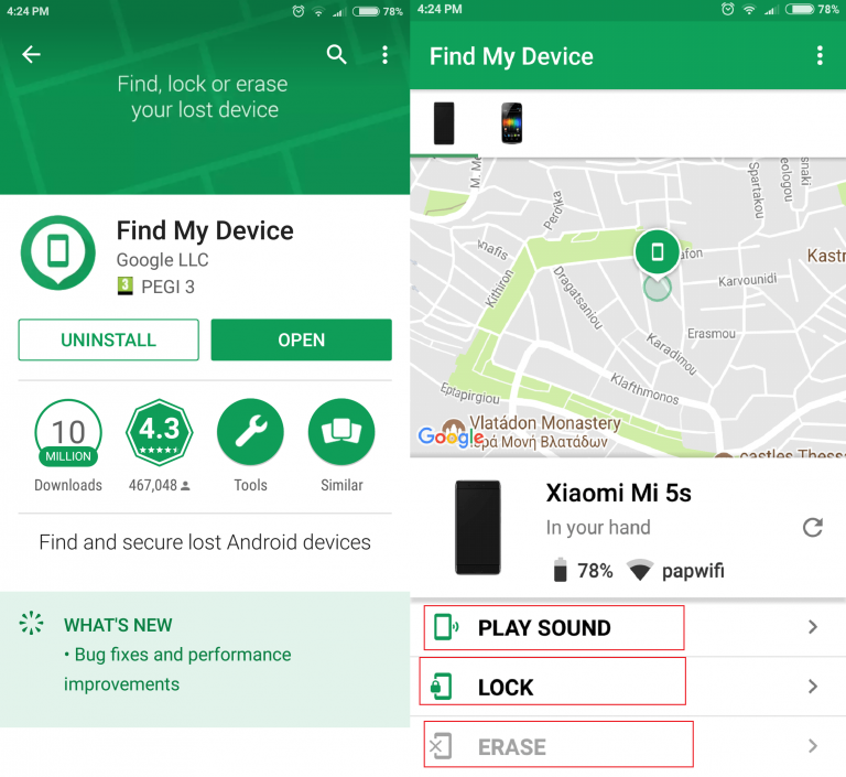 Android device manager: ubica todos tus dispositivos Android