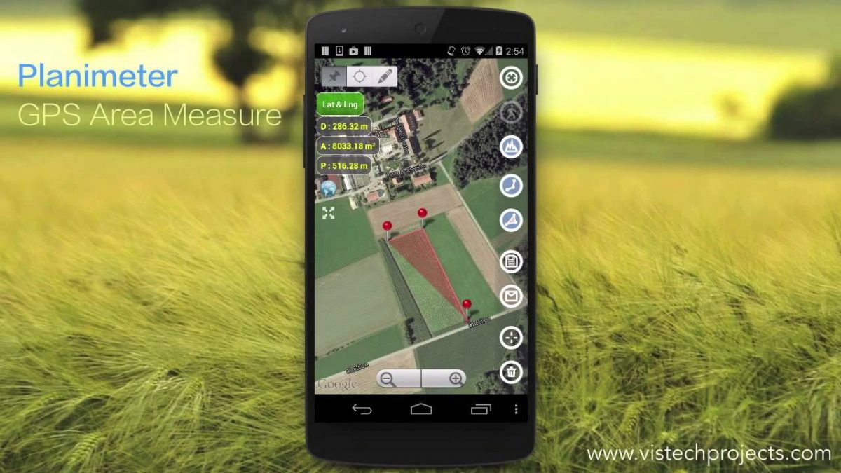 Aplicaciones GPS para medir terrenos