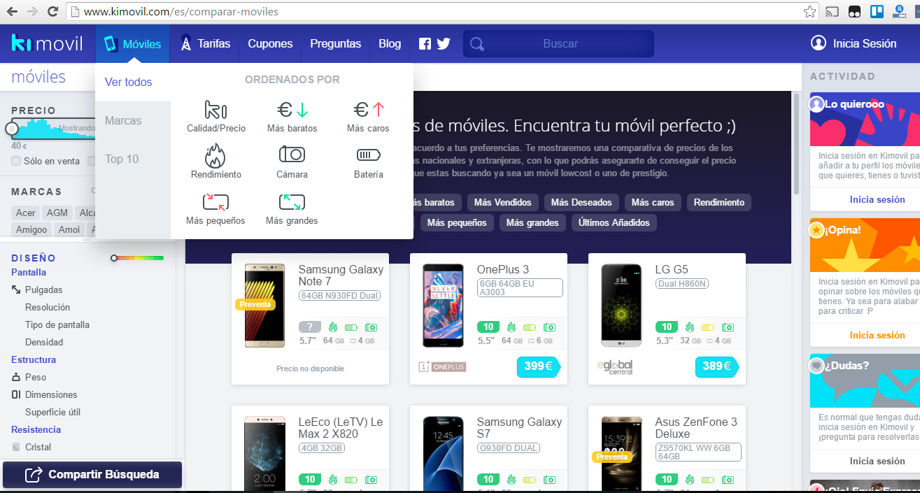 KiMovil: Cambia de móvil aprovechando este chollo