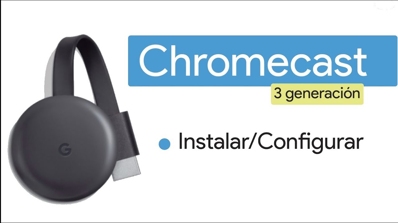 Cómo instalar el chromecast de Google en una televisión Cómo instalar el chromecast de Google en una televisión