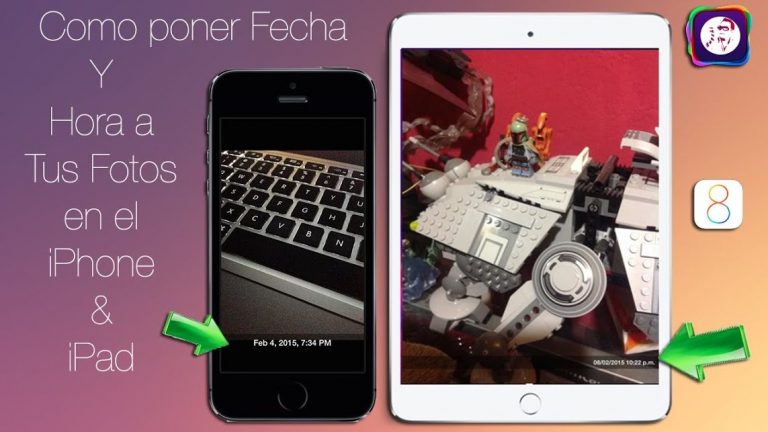Añade hora y fecha a fotos tomadas con tu iPhone